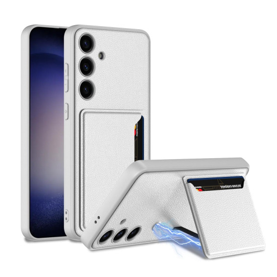 For Samsung Galaxy S24+ 5G GKK Ultra-thin Leather Card Slots Phone Case ...